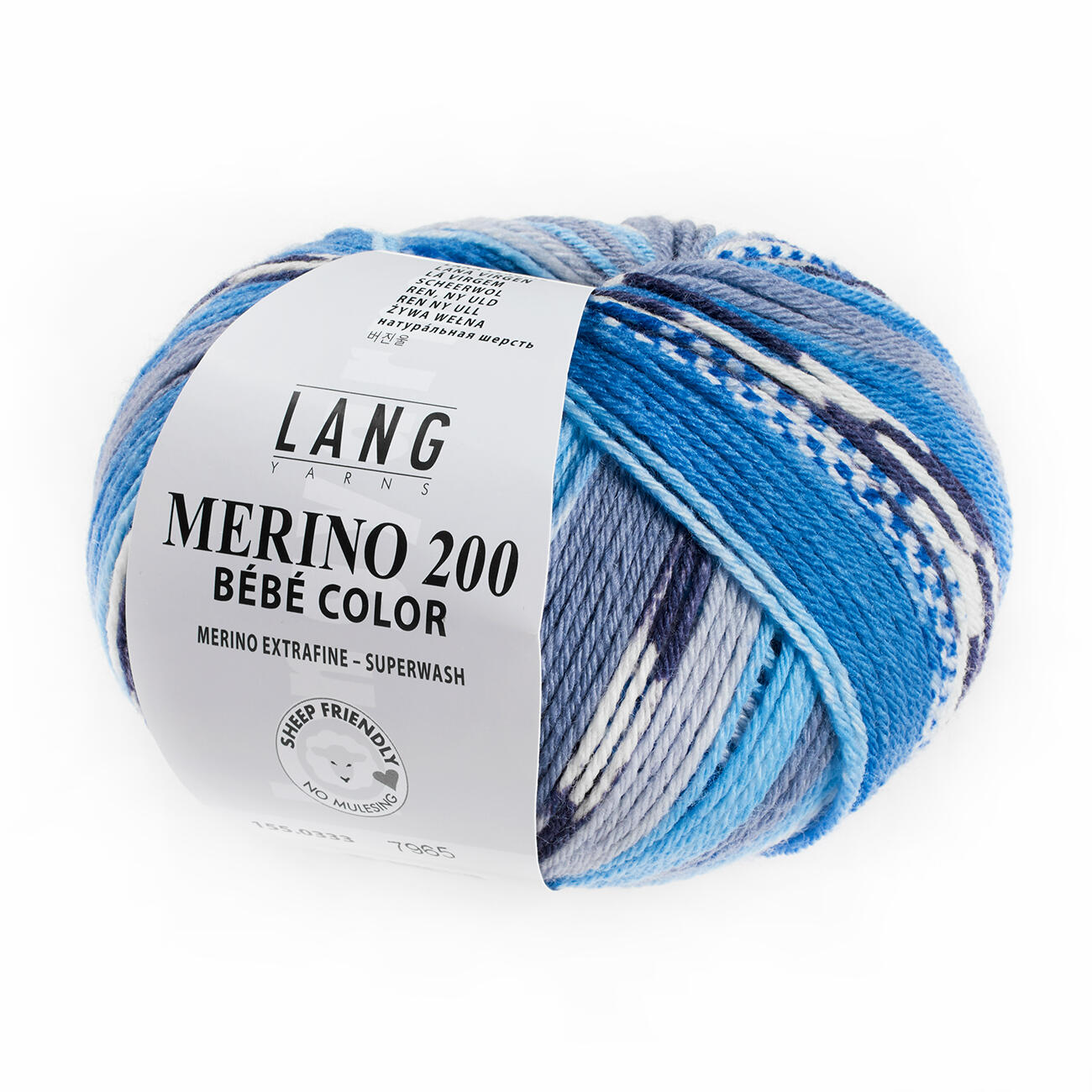 Merino 200 Bébé Color von LANG Yarns, 19 versch. Farben