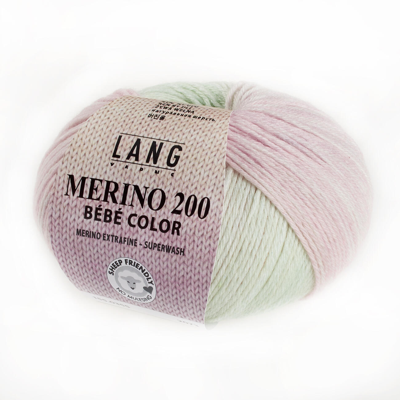 Merino 200 Bébé Color von LANG Yarns, 19 versch. Farben