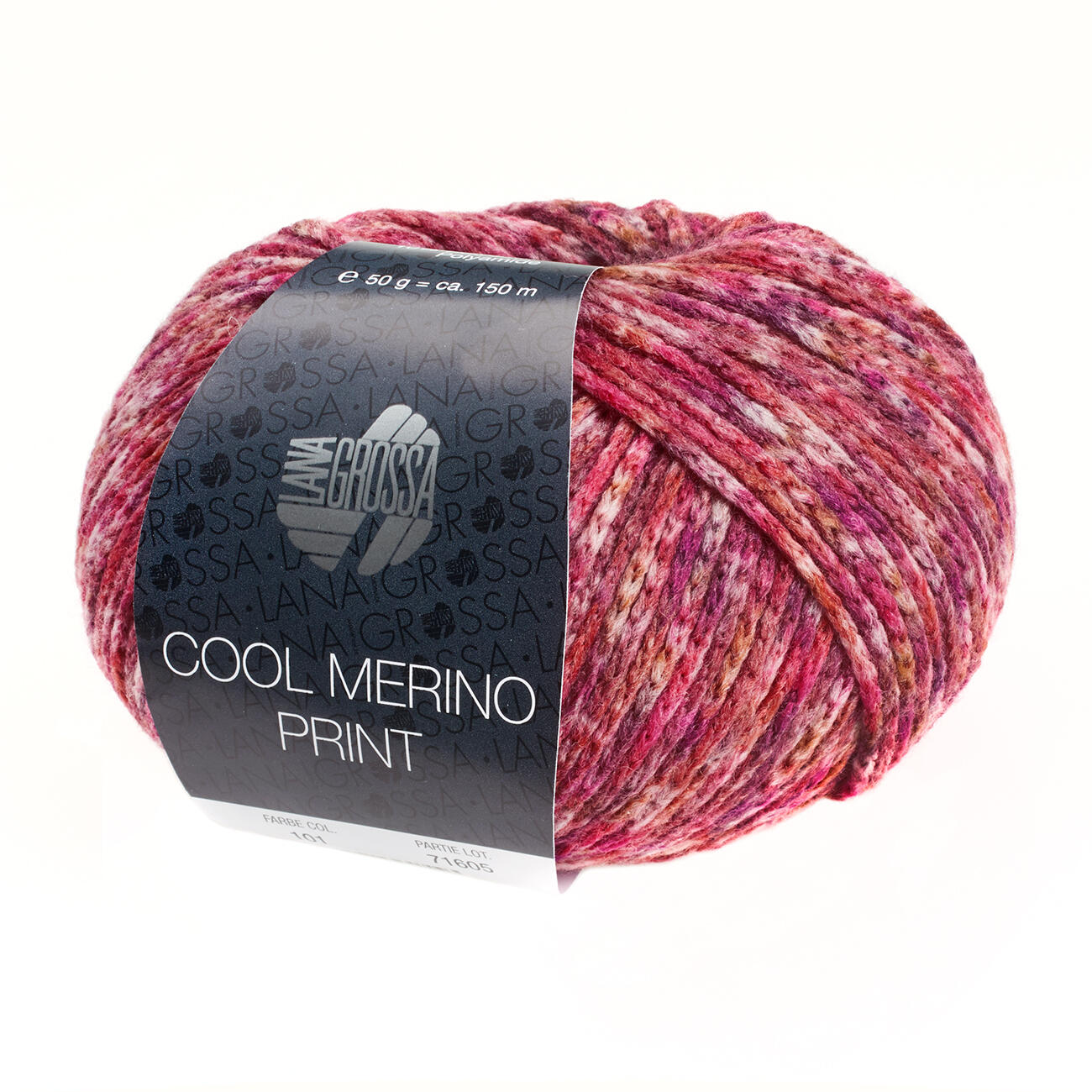 Cool Merino Print von Lana Grossa, 8 versch. Farben