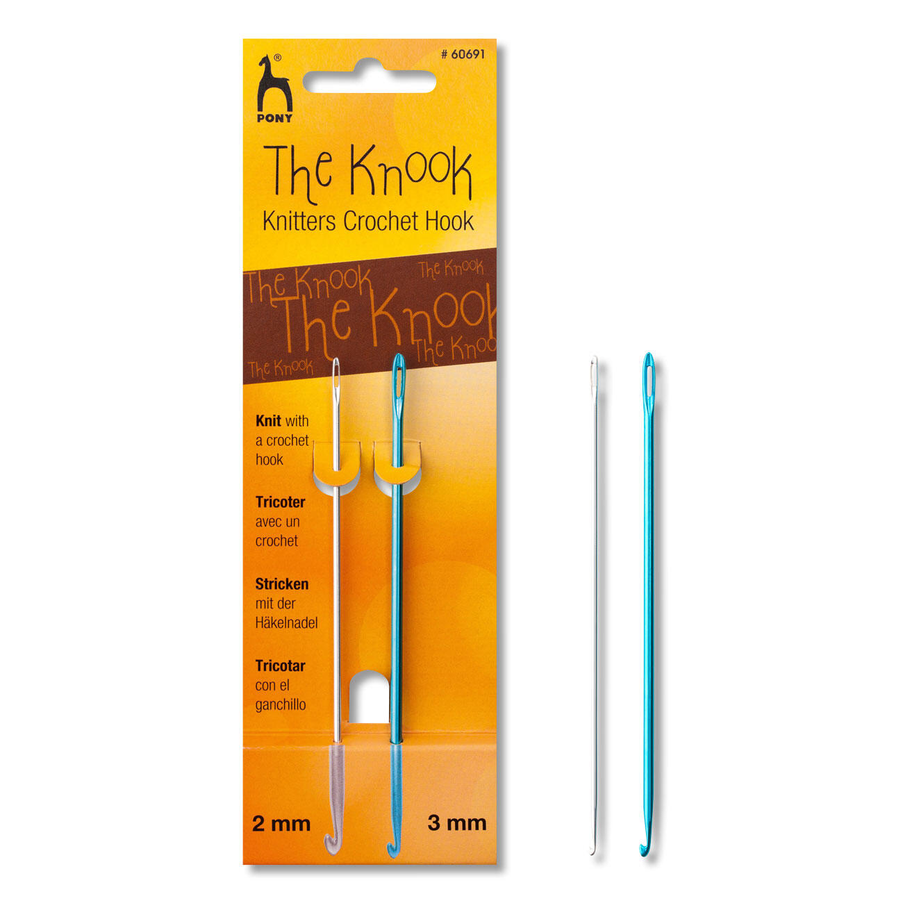 PONY The Knook - Länge 130 mm: 2 & 3 mm