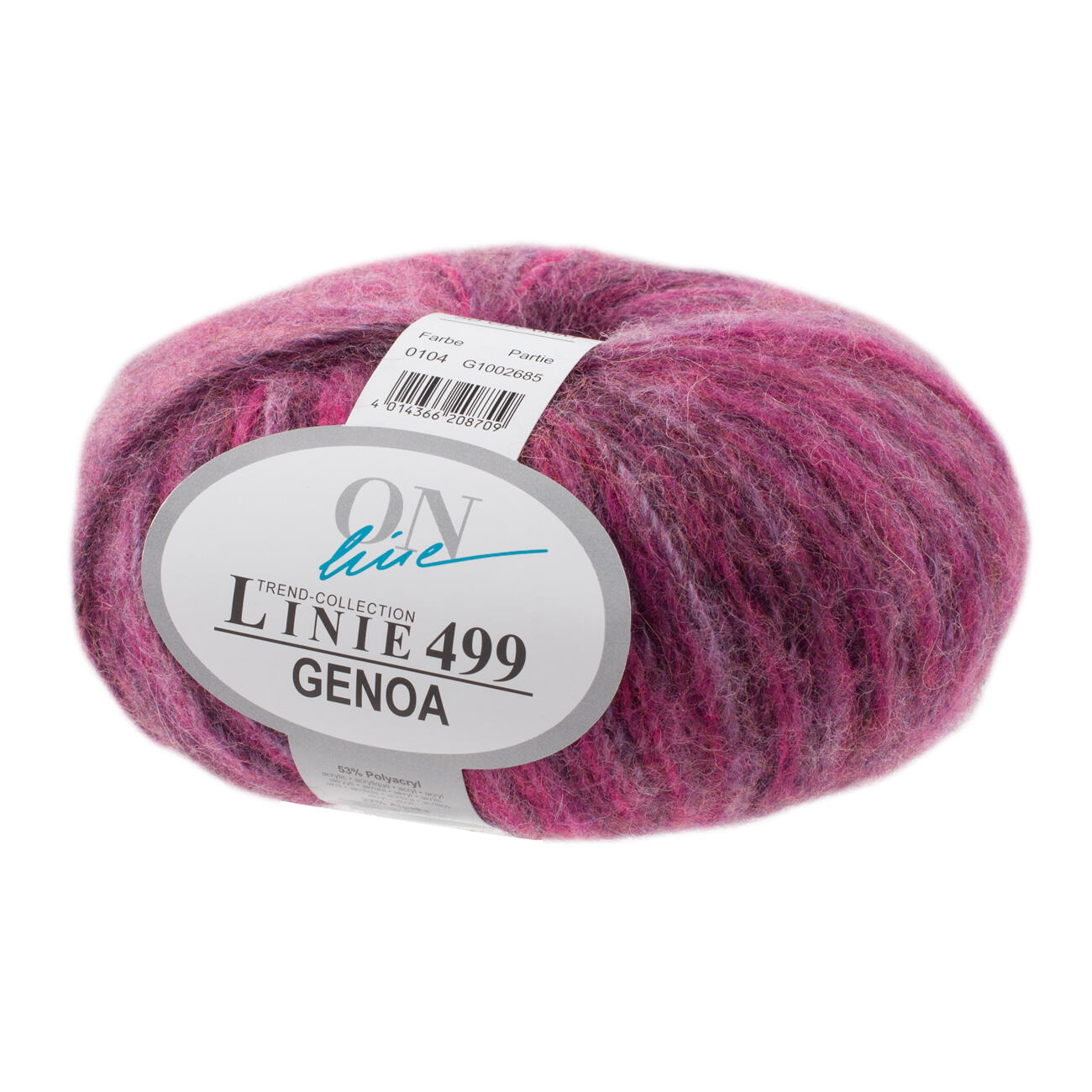 Linie 499 Genoa von ONline, 4 versch. Farben