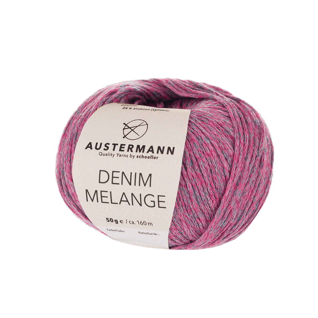 Denim Melange von Austermann®, 8 versch. Farben