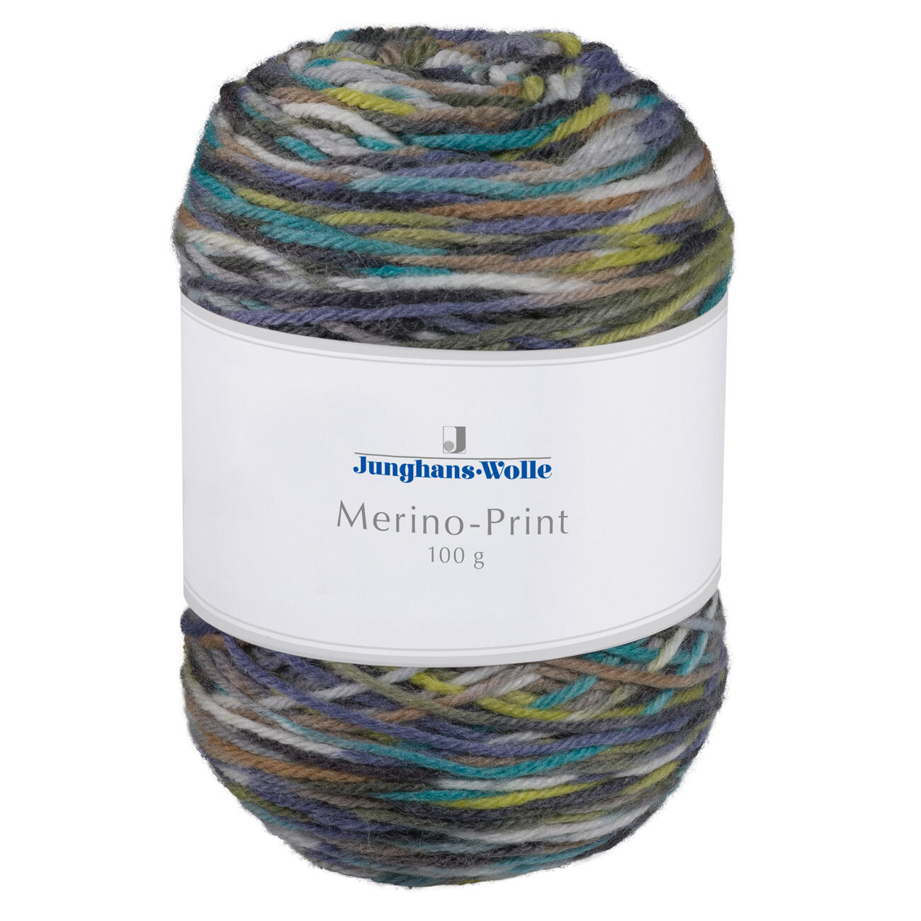 Anleitung 413/4, Jacke aus Merino-Print von Junghans-Wolle, 1 versch ...