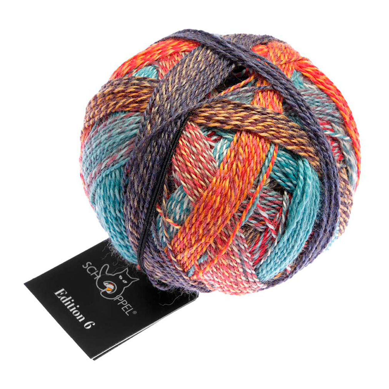 Anleitung 298/3, Stola aus Edition 6 von Schoppel Wolle, 3 versch. Farben