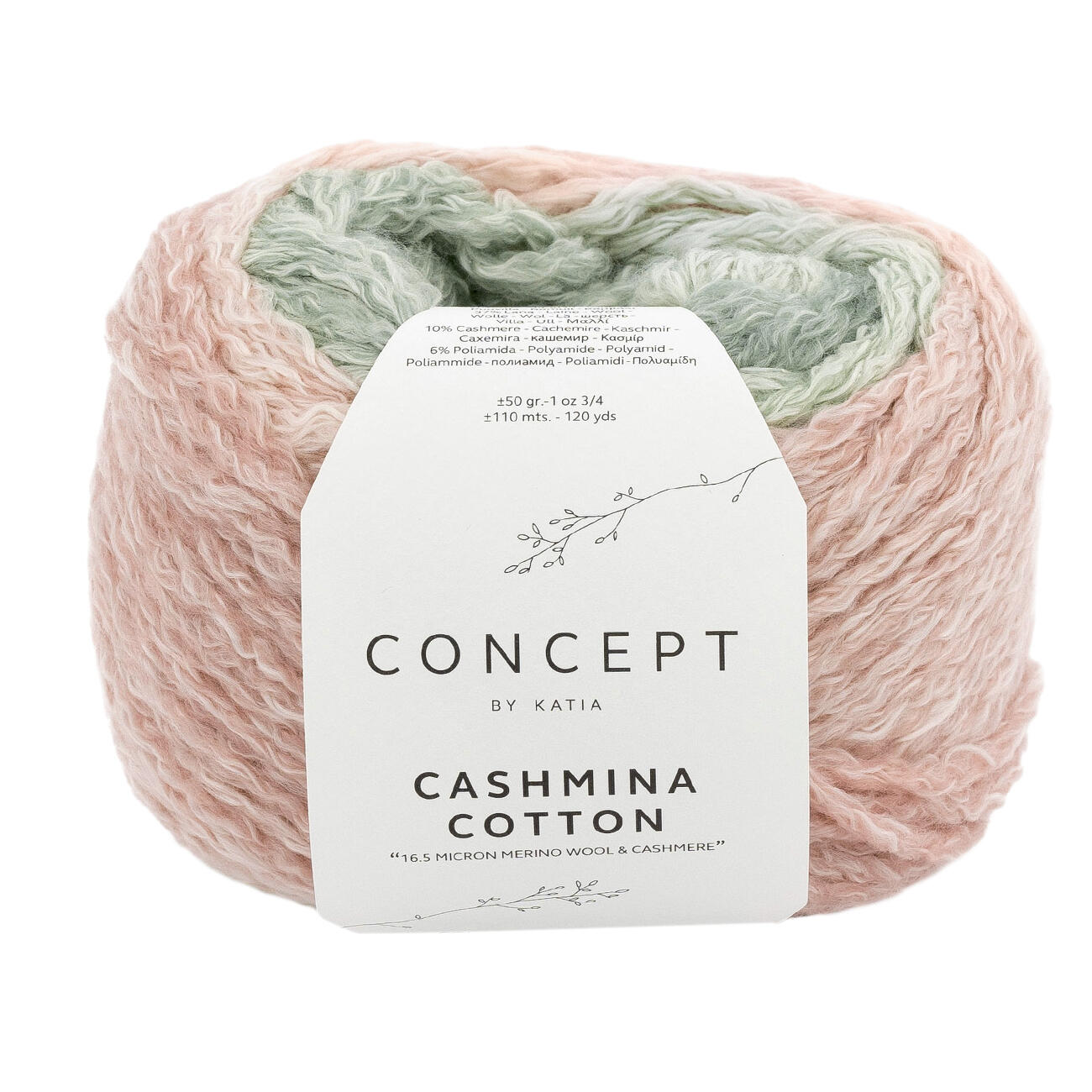 Cashmina Cotton von Katia, 5 versch. Farben