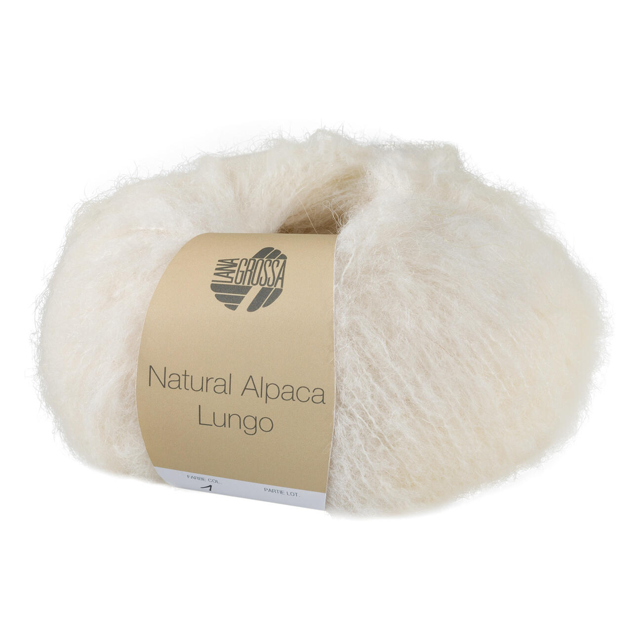 Natural Alpaca Lungo von Lana Grossa, 14 versch. Farben