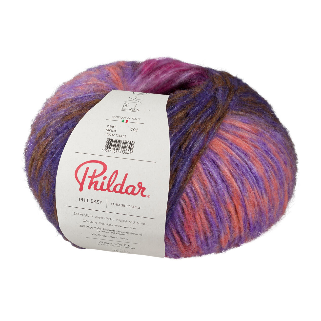 Phil Easy von phildar, 3 versch. Farben