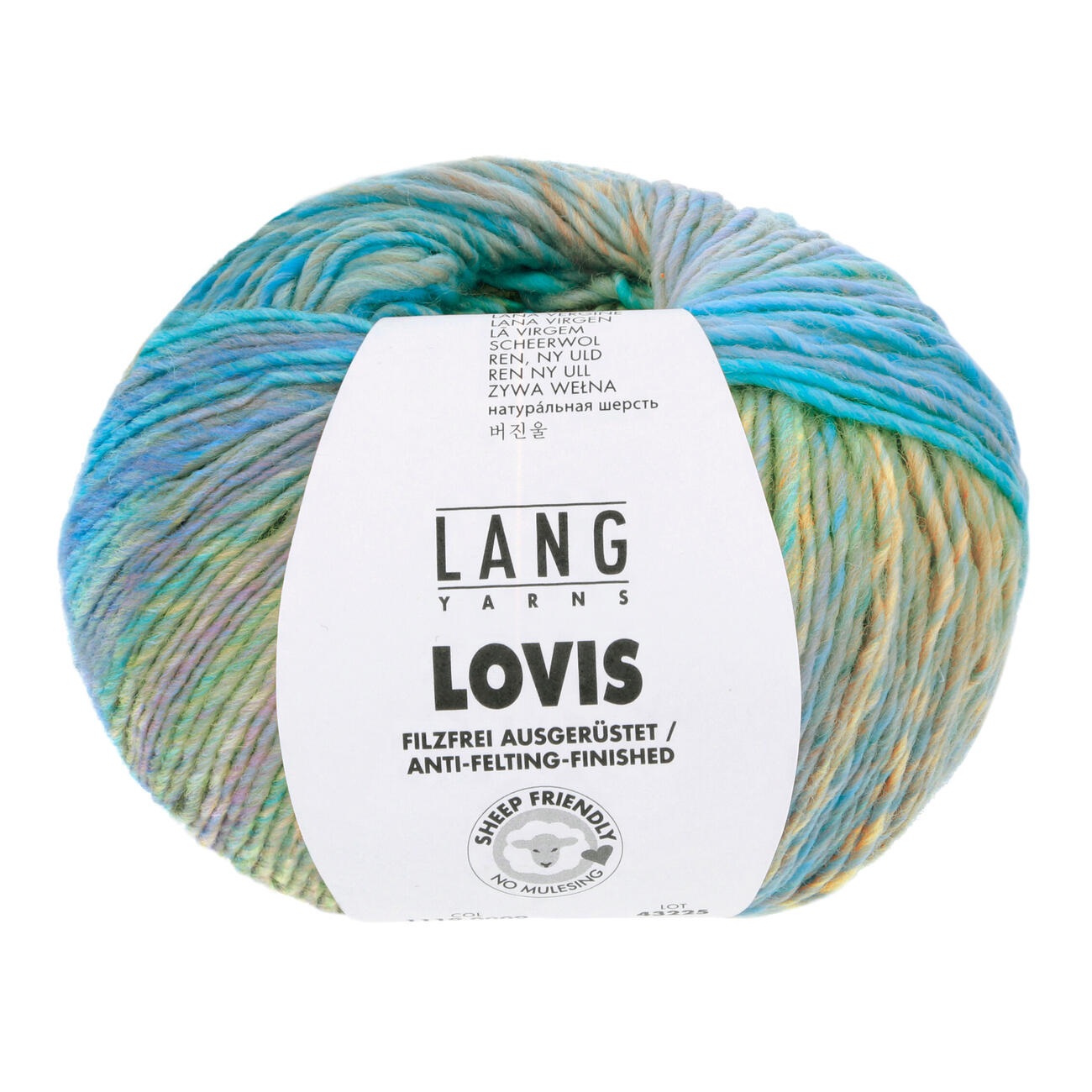 Anleitung 321/4, Pullover aus Lovis von LANG Yarns, 1 versch. Farben