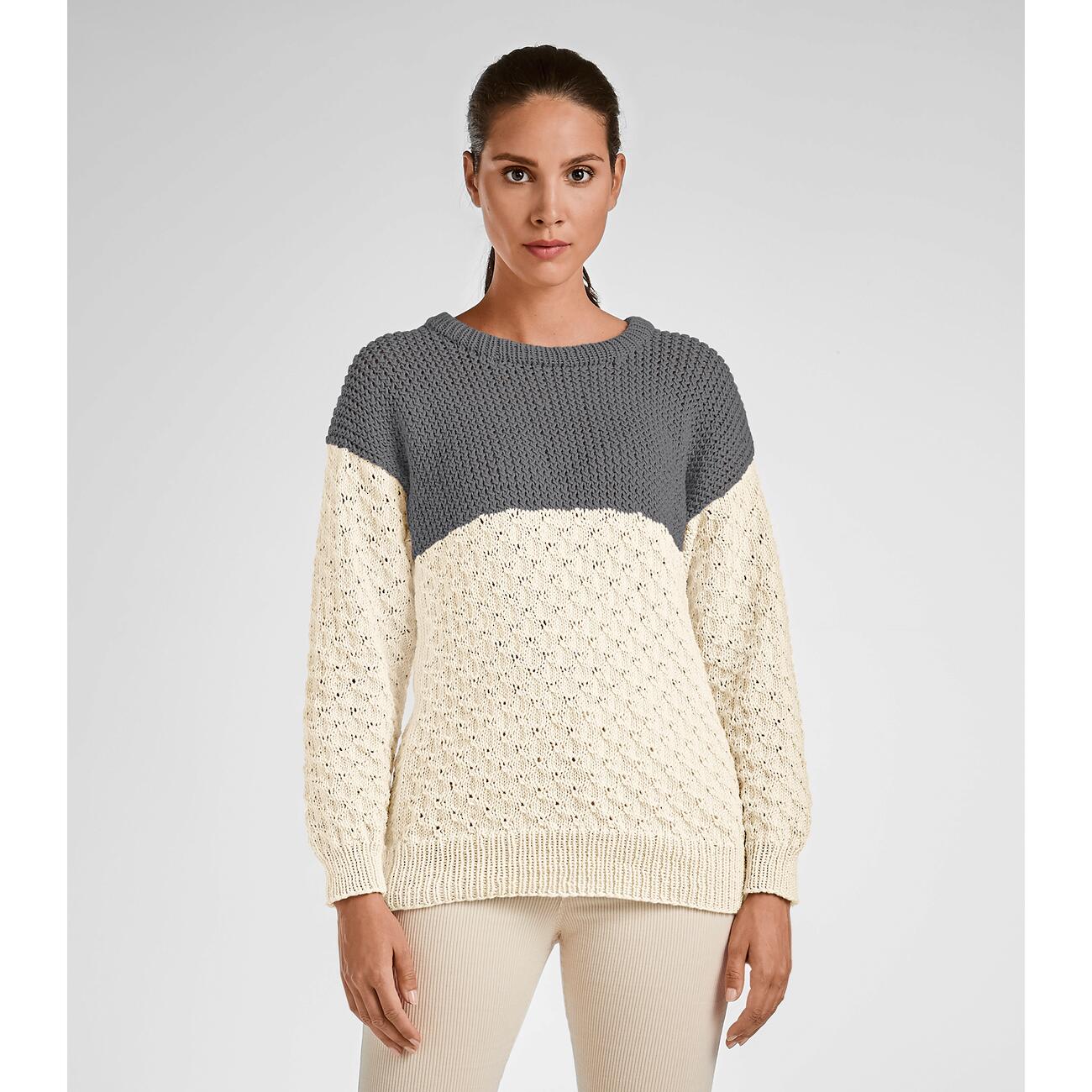 Anleitung 423/2, Pullover aus Merino-Cotton von Junghans-Wolle, 2 ...