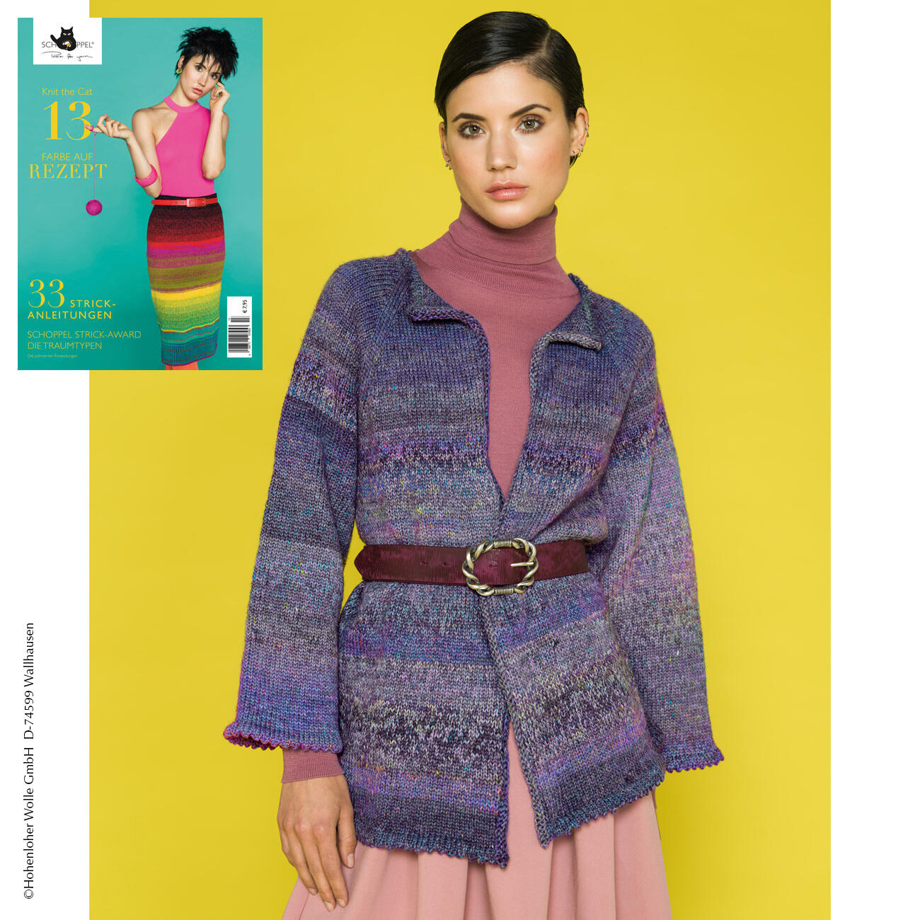 Anleitung 425/2, Jacke aus Alpaka Zauber Plus von Schoppel Wolle, 1 ...