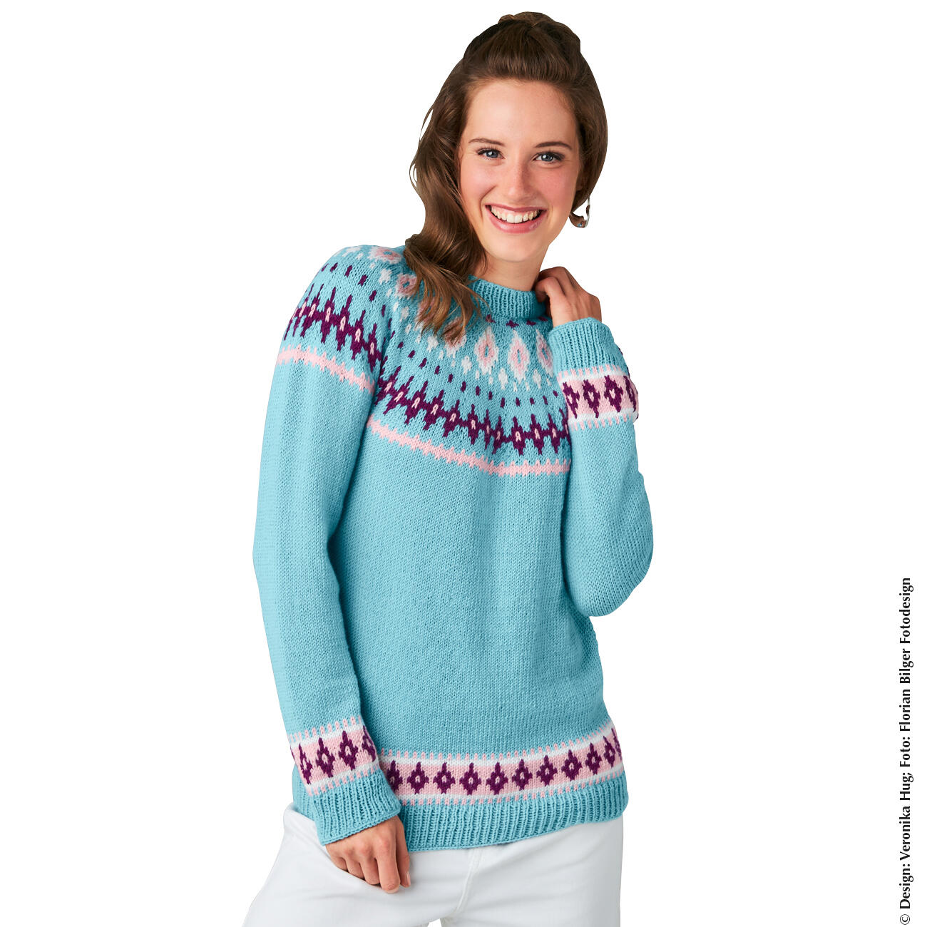 Anleitung 454/2, Pulli aus Charity von Woolly Hugs, 4 versch. Farben
