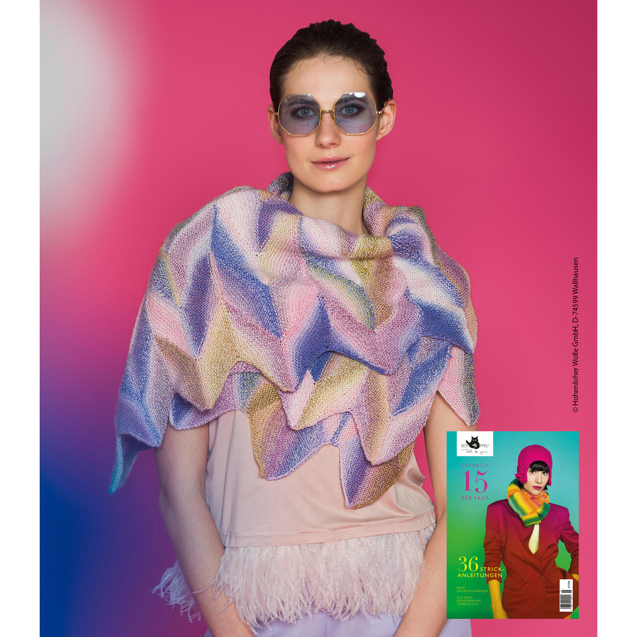 Anleitung 309/4, Schal aus Zauberball® Stärke 6 von Schoppel Wolle, 1 ...