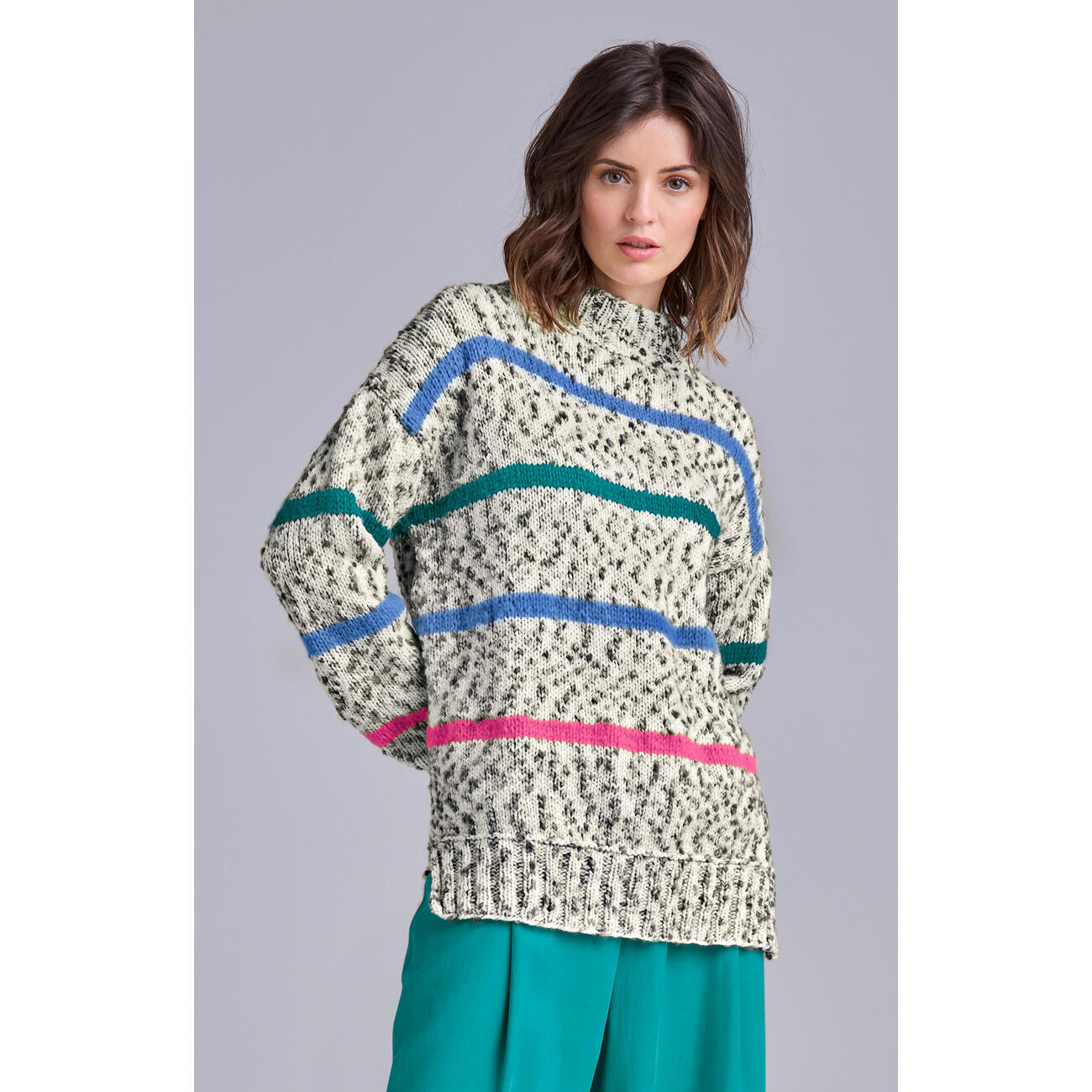 Anleitung 401/4, Pullover aus Animals und NewWool von Junghans-Wolle, 4 ...