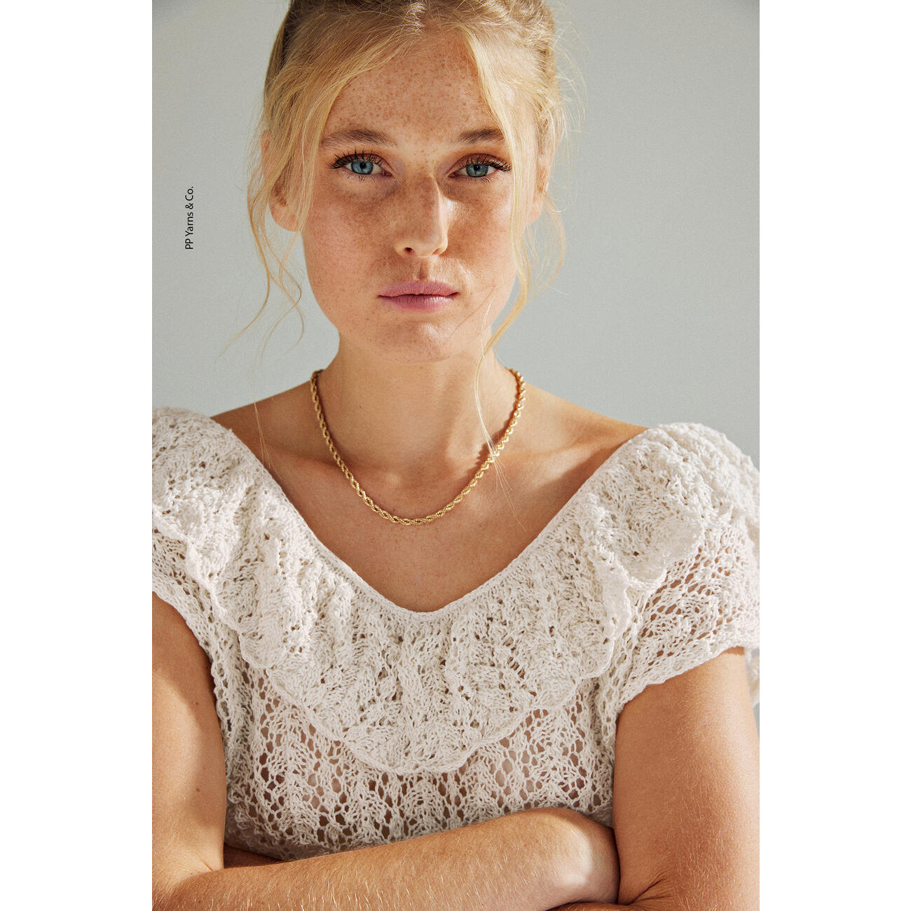 Anleitung 041/5, Top aus Phil Origin von phildar, 1 versch. Farben