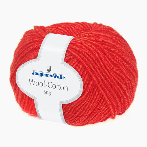 Wool-Cotton von Junghans-Wolle, 10 versch. Farben