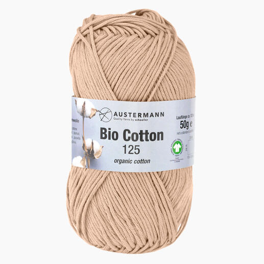 Bio Cotton 125 von Austermann®, 13 versch. Farben