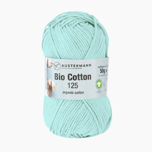 Bio Cotton 125 von Austermann®, 13 versch. Farben