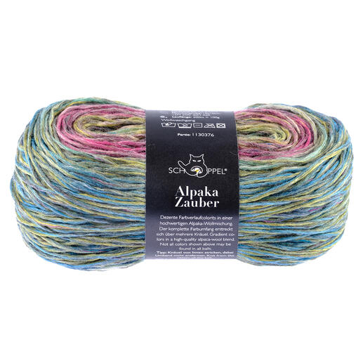 Alpaka Zauber Plus von Schoppel Wolle, 6 versch. Farben