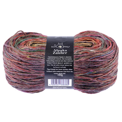 Alpaka Zauber Plus von Schoppel Wolle, 6 versch. Farben