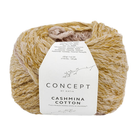 Cashmina Cotton von Katia, 5 versch. Farben