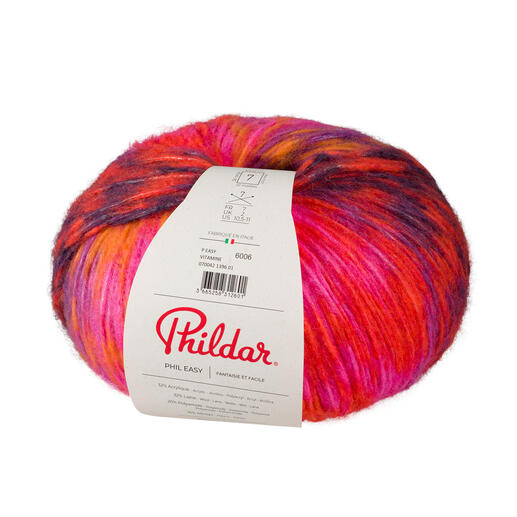 Phil Easy von phildar, 3 versch. Farben