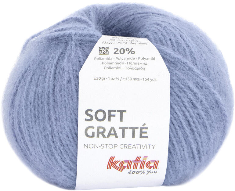 Soft Gratté von Katia, 12 versch. Farben